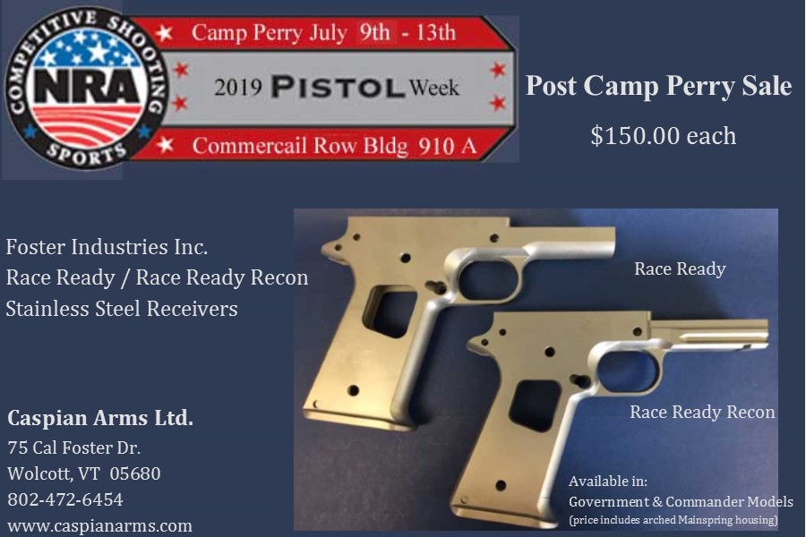 Caspian Arms | Serving the custom pistolsmith since 1983